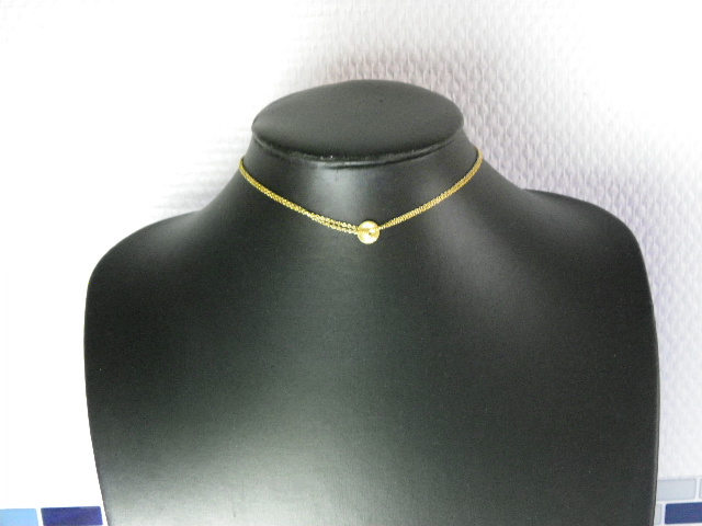 collier vermeil ras de coup galate